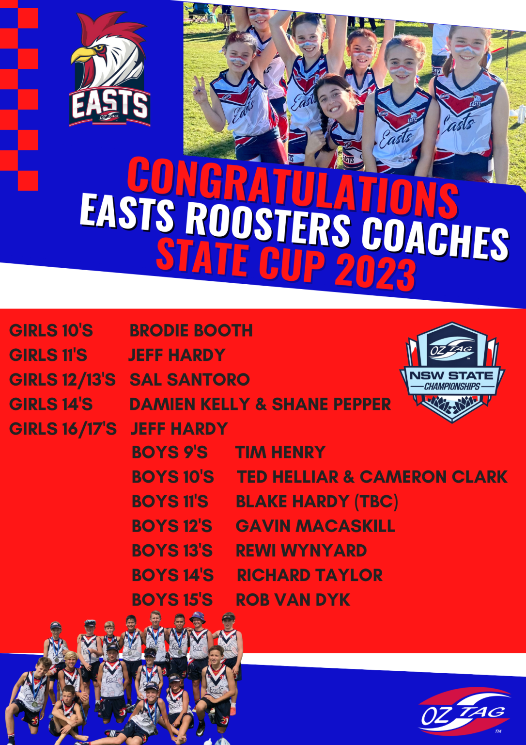 Junior State Cup Coaches 2023 (3) | Easts Junior Oztag Junior State Cup Coaches 2023 (3) | Easts Junior Oztag